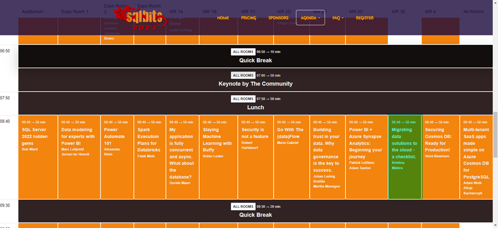 Presenting… Me! At SQLBits 2023 – Data Work Mom