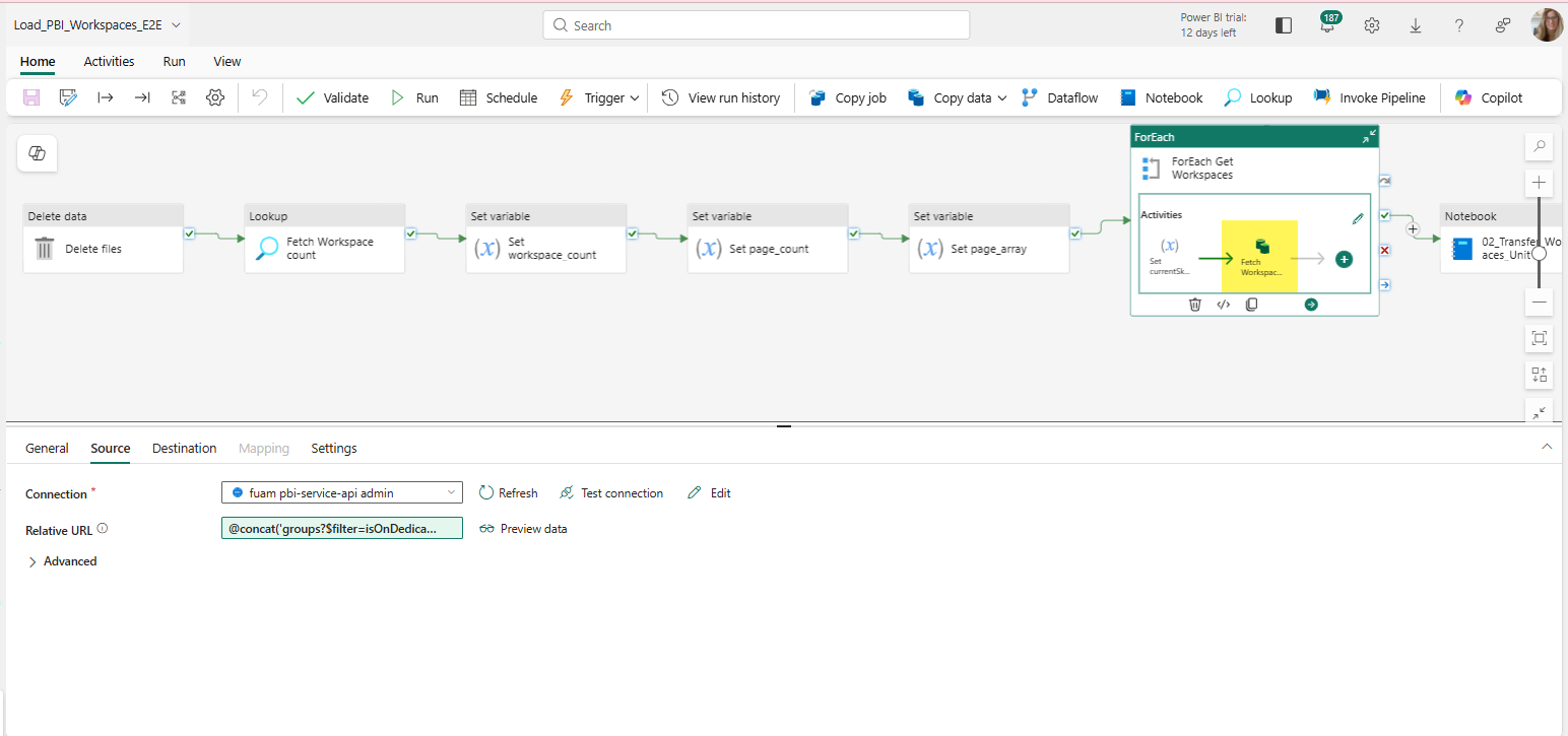 Fabric Rest APIs – A Real World Example with FUAM – Data Work Mom